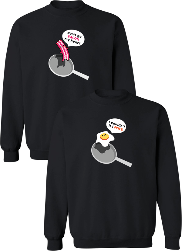 Couple Matching Sweatshirts - His & Hers Couples Apparel