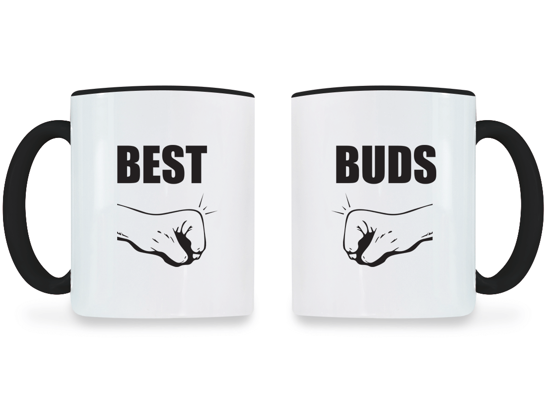Best Buds Best Friend - BFF Coffee Mugs – Couples Apparel